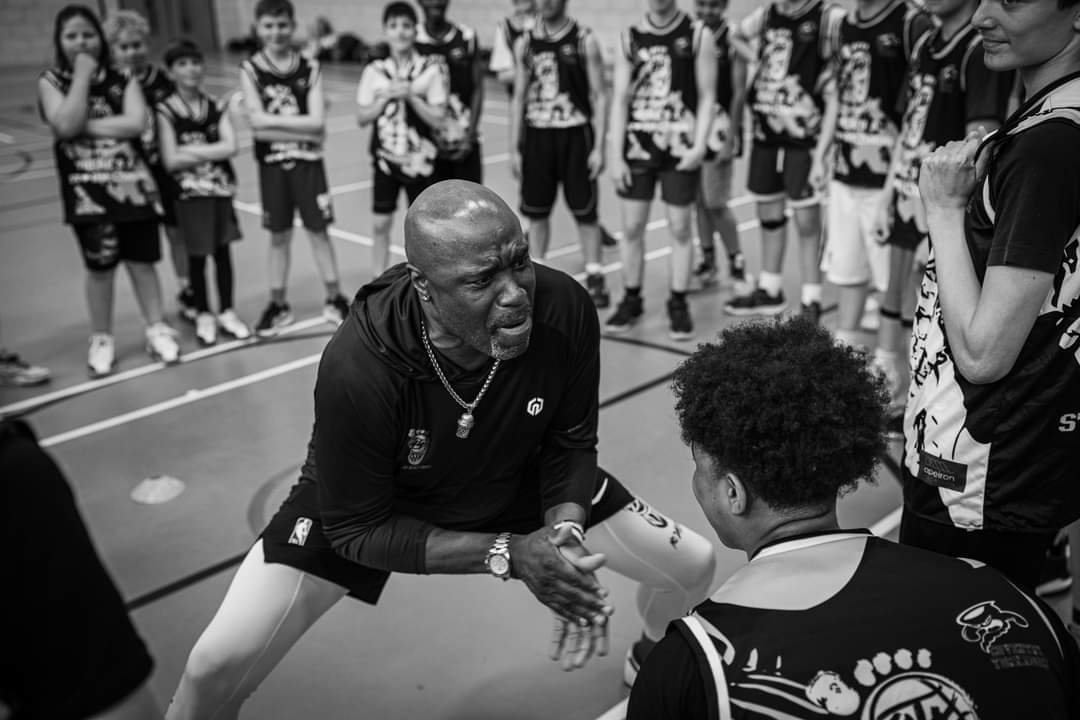 Incredible Coach Cliff Morgan from the New York Knicks Basketball Camp