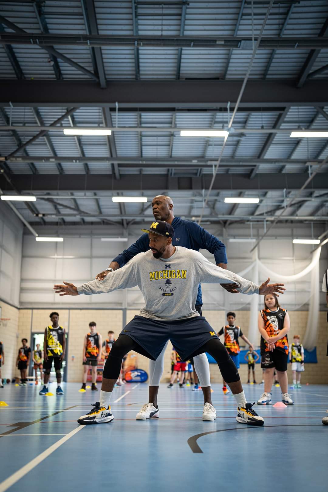 Incredible Coach Cliff Morgan from the New York Knicks Basketball Camp